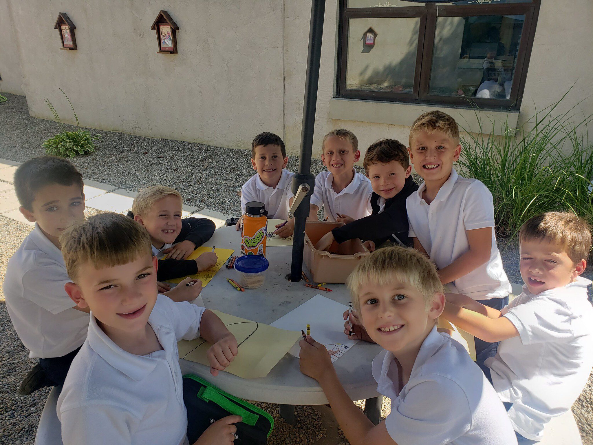 Wolfhound Wednesday – Oct 4 – St. Brigid Catholic School